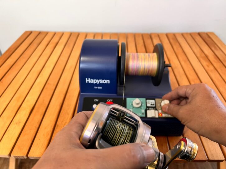 使ってみた！リールの糸巻き作業が電動巻き取りで楽チンHapyson【電動ラインワインダー】 | ANGLERS TIME