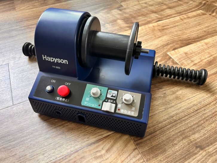 使ってみた！リールの糸巻き作業が電動巻き取りで楽チンHapyson【電動ラインワインダー】 | ANGLERS TIME